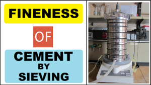 Determination of Fineness of Cement by Sieving - Construction Encyclopedia