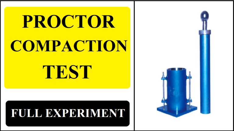 Proctor Compaction Test - Full Experiment - Construction Encyclopedia