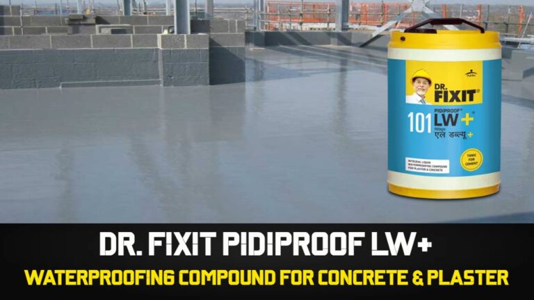 Dr. Fixit Pidiproof LW+ Integral Liquid Waterproofing Compound for ...